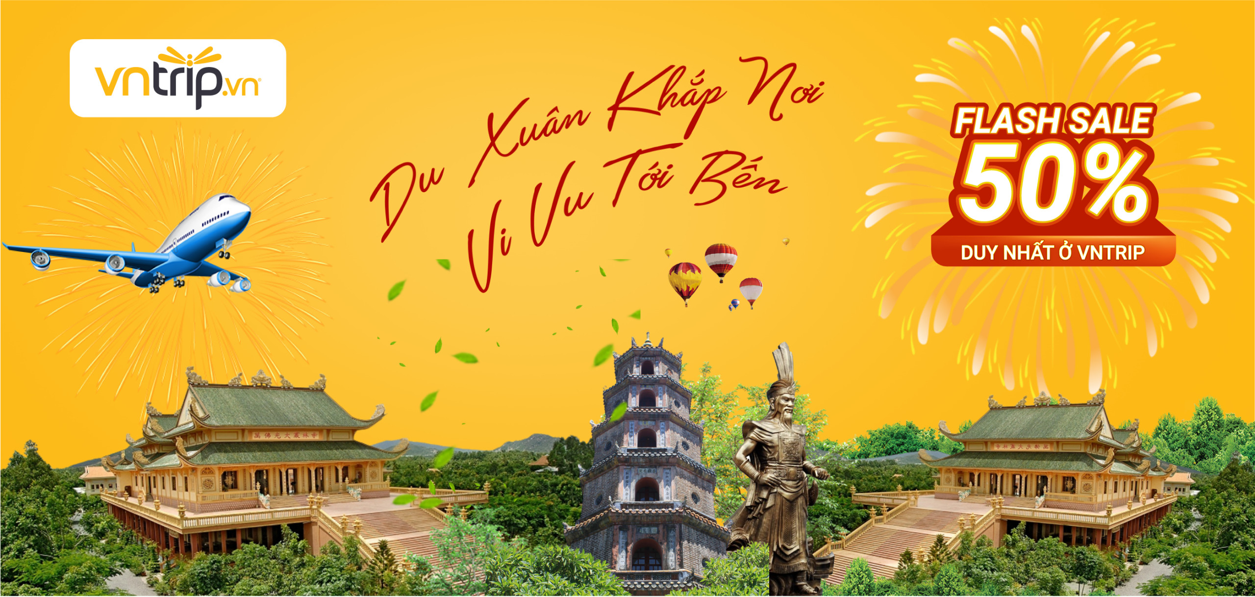 Vntrip: Đặt phòng khách sạn, vé máy bay, combo du lịch giá rẻ