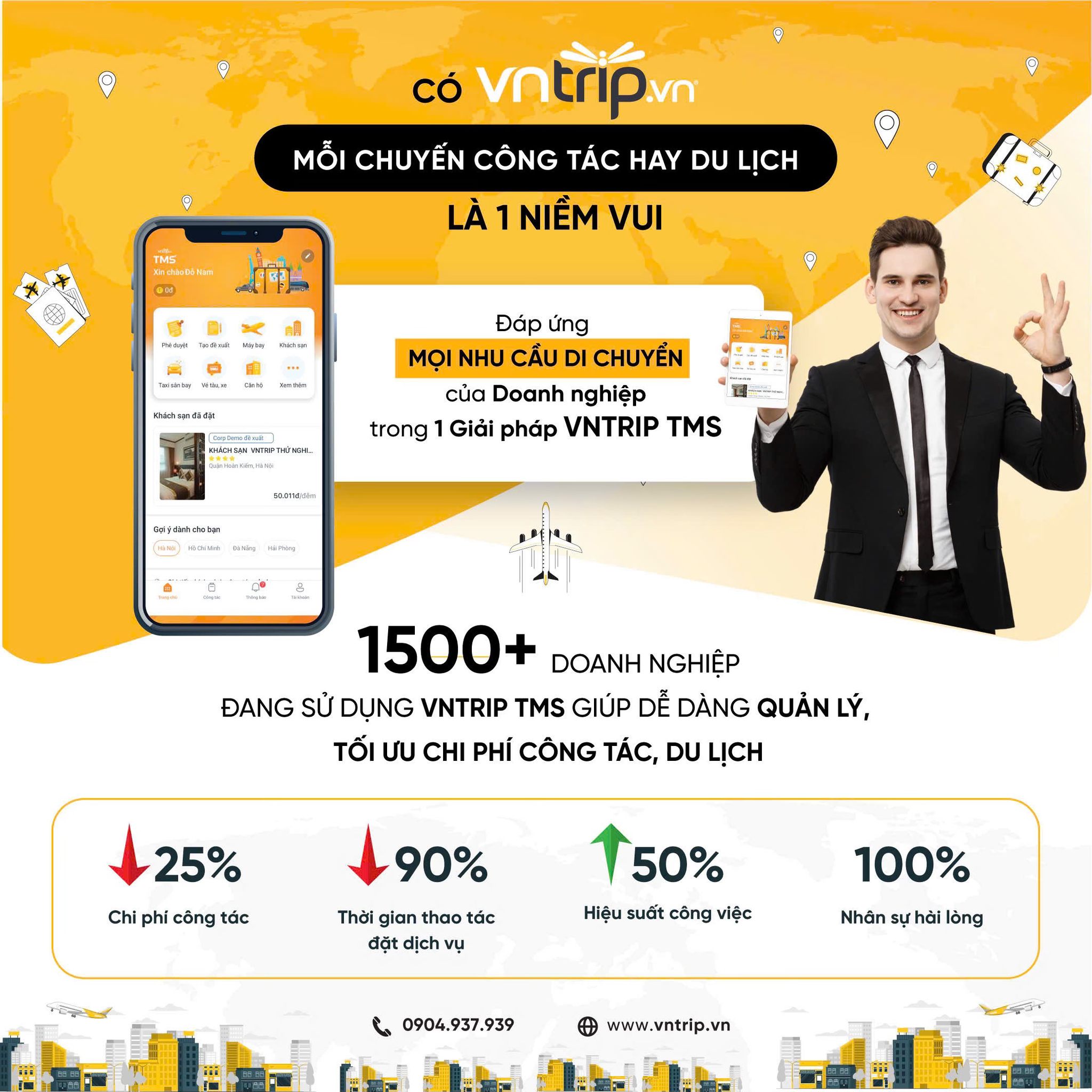 Vntrip: Đặt phòng khách sạn, vé máy bay, combo du lịch giá rẻ